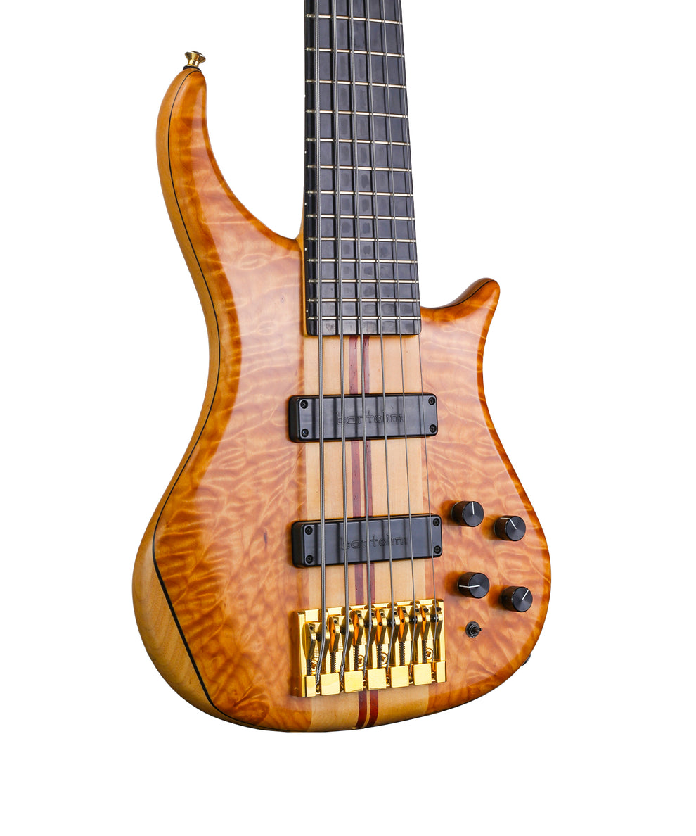 [Mint] Đàn Guitar Bass Điện Pedulla Thunderbass ET-6 - Quilted Maple T