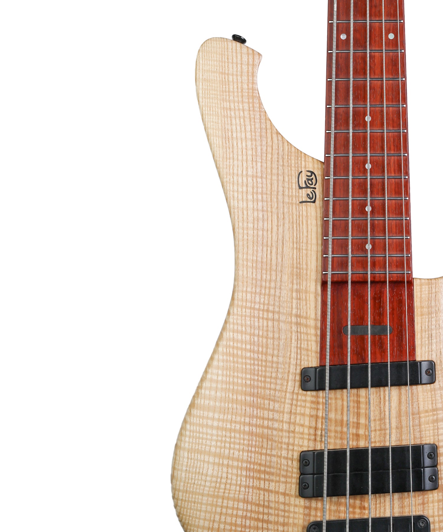 [Mint] Đàn Guitar Bass Điện Le Fay Herr Schwarz 5 Strings Bass Guitar