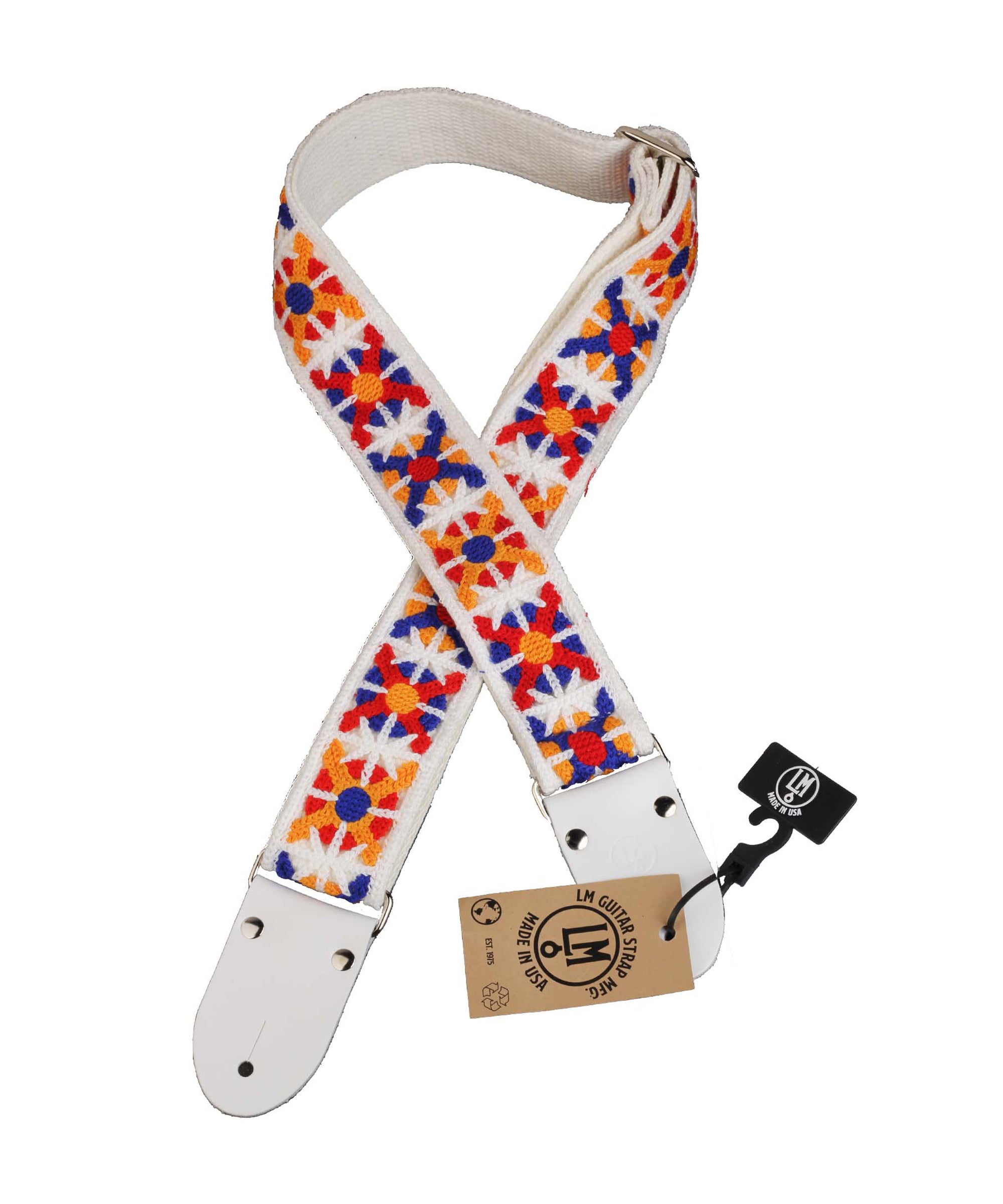 Dây đeo đàn LM Products Crochet Strap - Red