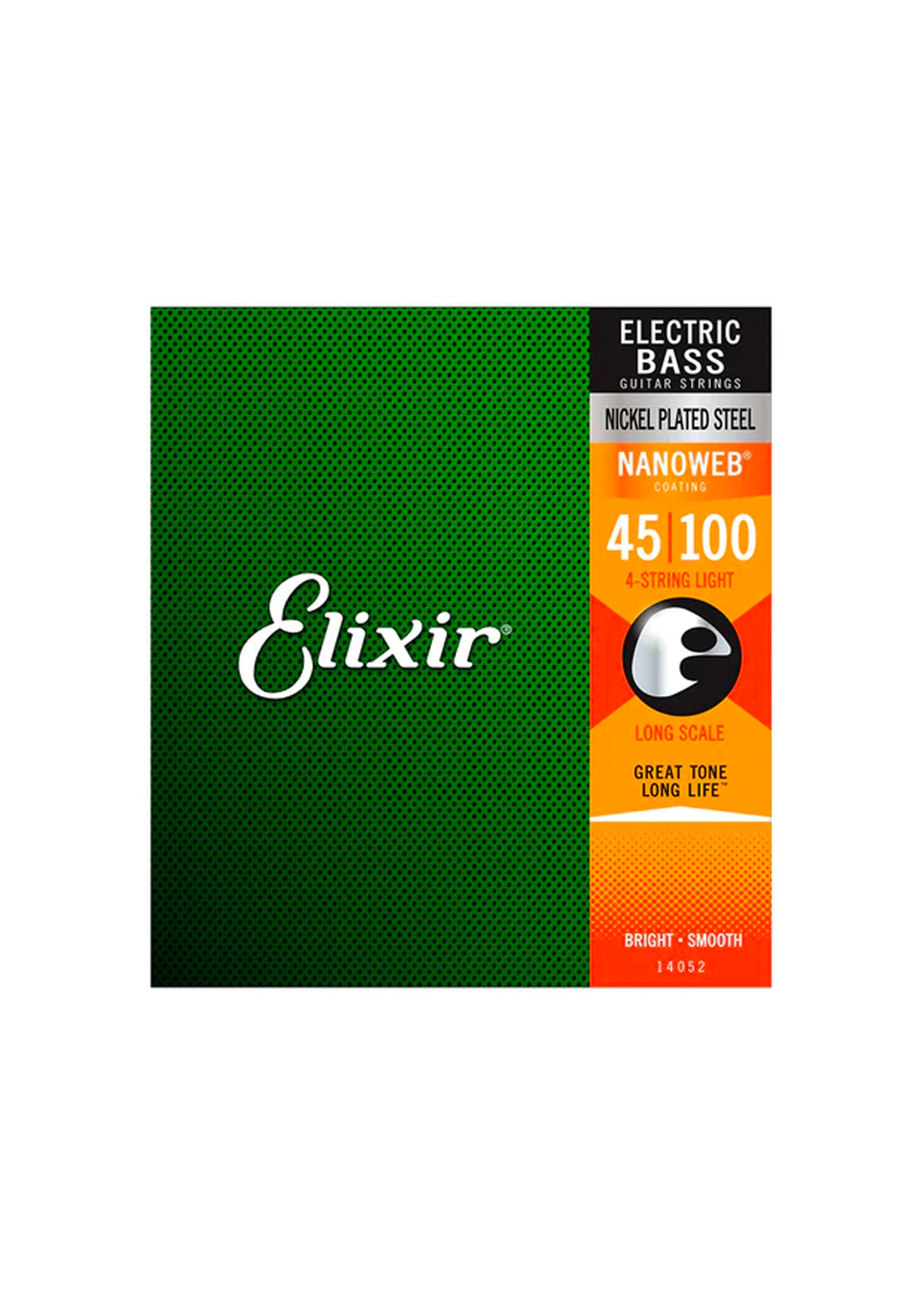 Dây đàn guitar bass Elixir Nanoweb Electric Bass Guitar Strings, Long