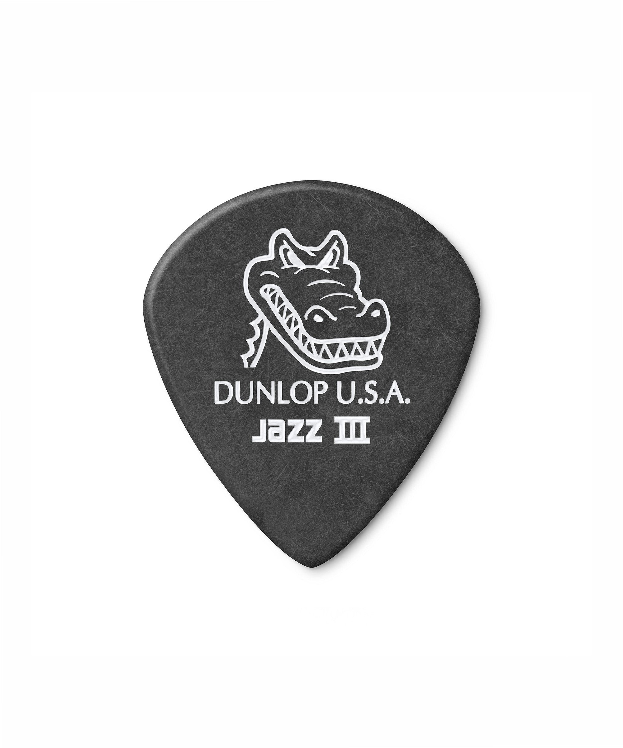 Phím đàn Jim Dunlop Gator Grip Jazz III Guitar Picks - 1.4mm