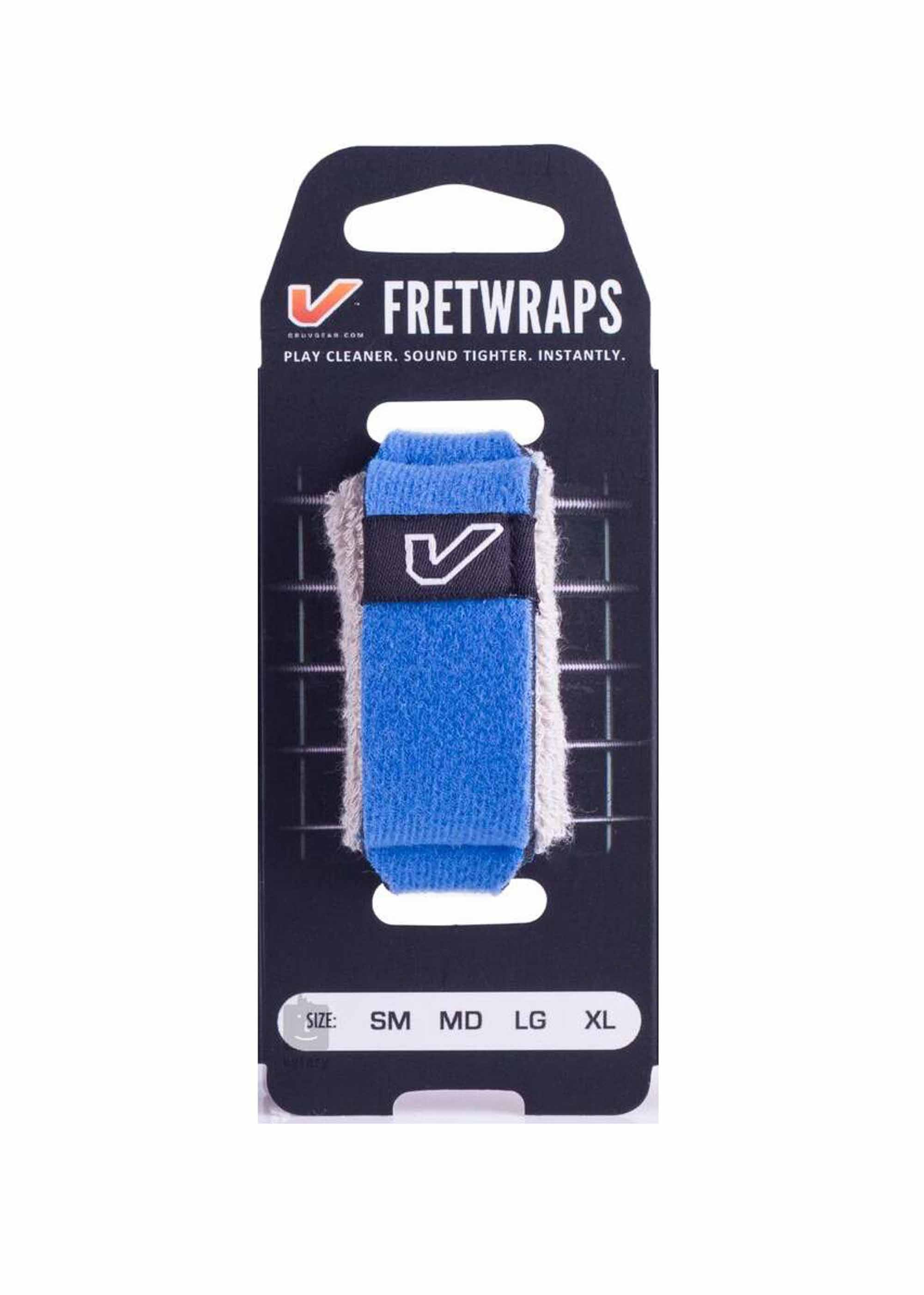 Vòng chặn dây đàn Gruv Gear FretWraps Blue